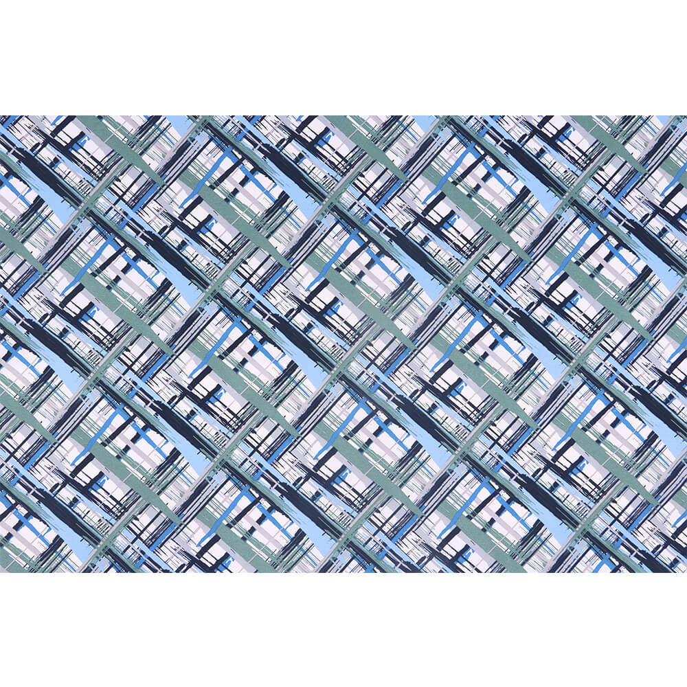 Tecido Impermeável Acqua Linea Cinza Grid Colorido - 1,40m de Largura ...