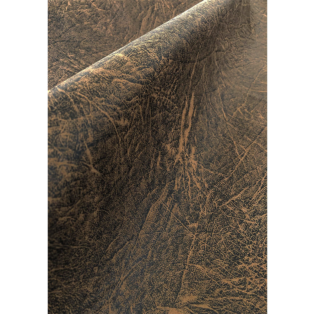 Tecido Nobuck Marrom - 1,40m de Largura - 40003 - Enrolado Tecidos