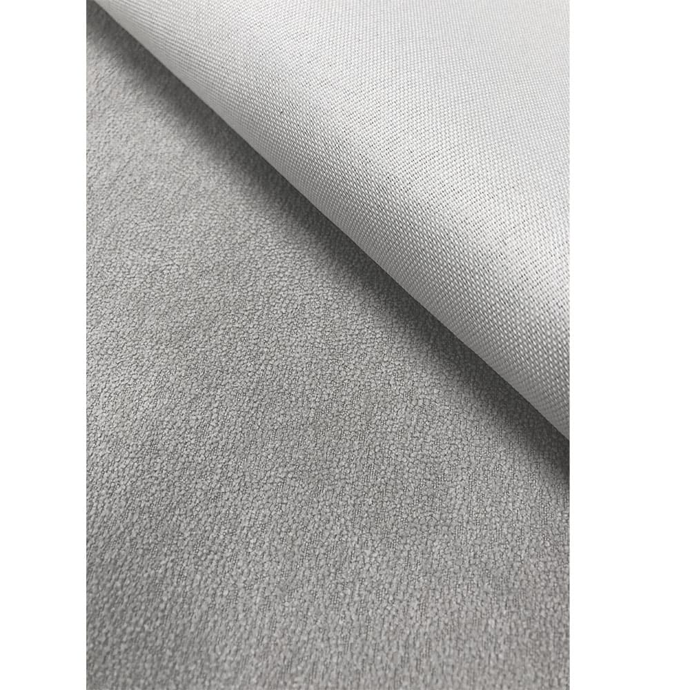 Tecido Linho Bouclê Cinza - 1,45m de Largura - Enrolado Tecidos